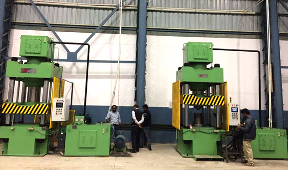 Pillar Type Hydraulic Press - Micro HydroTechnic